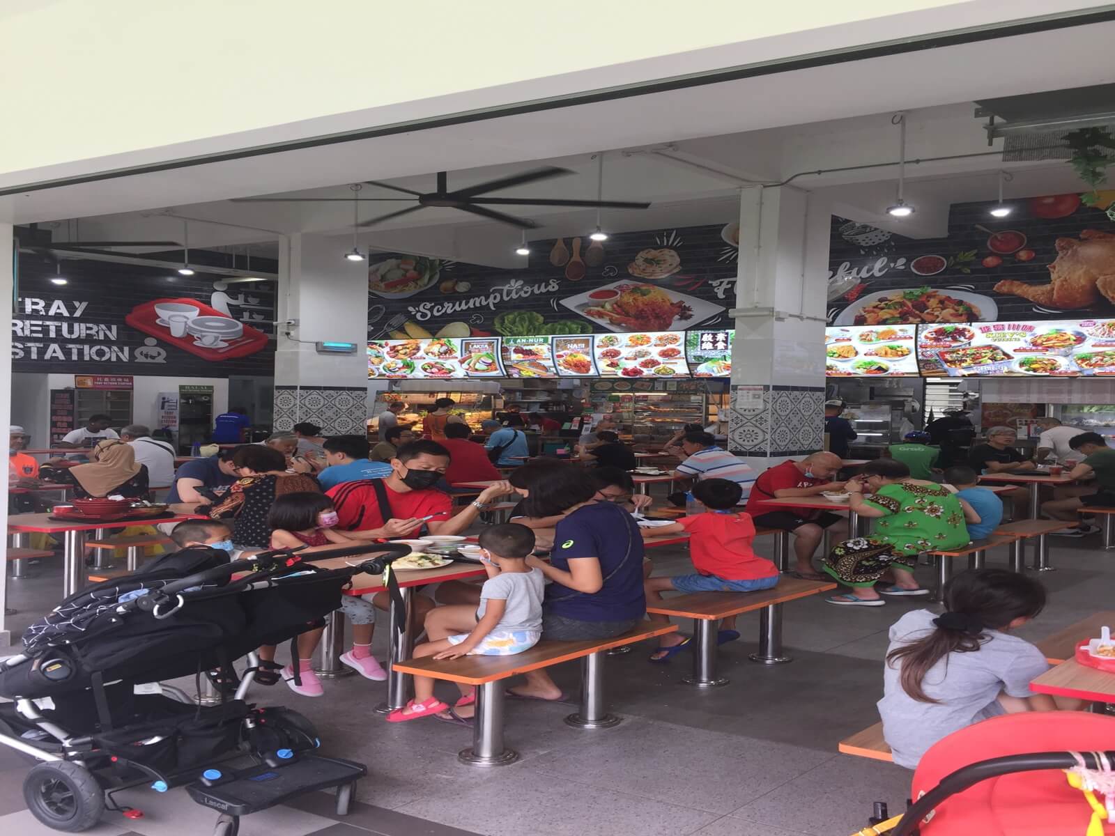 Rare. Good human traffic 155 Bukit Batok food stall for rent | Stall.sg